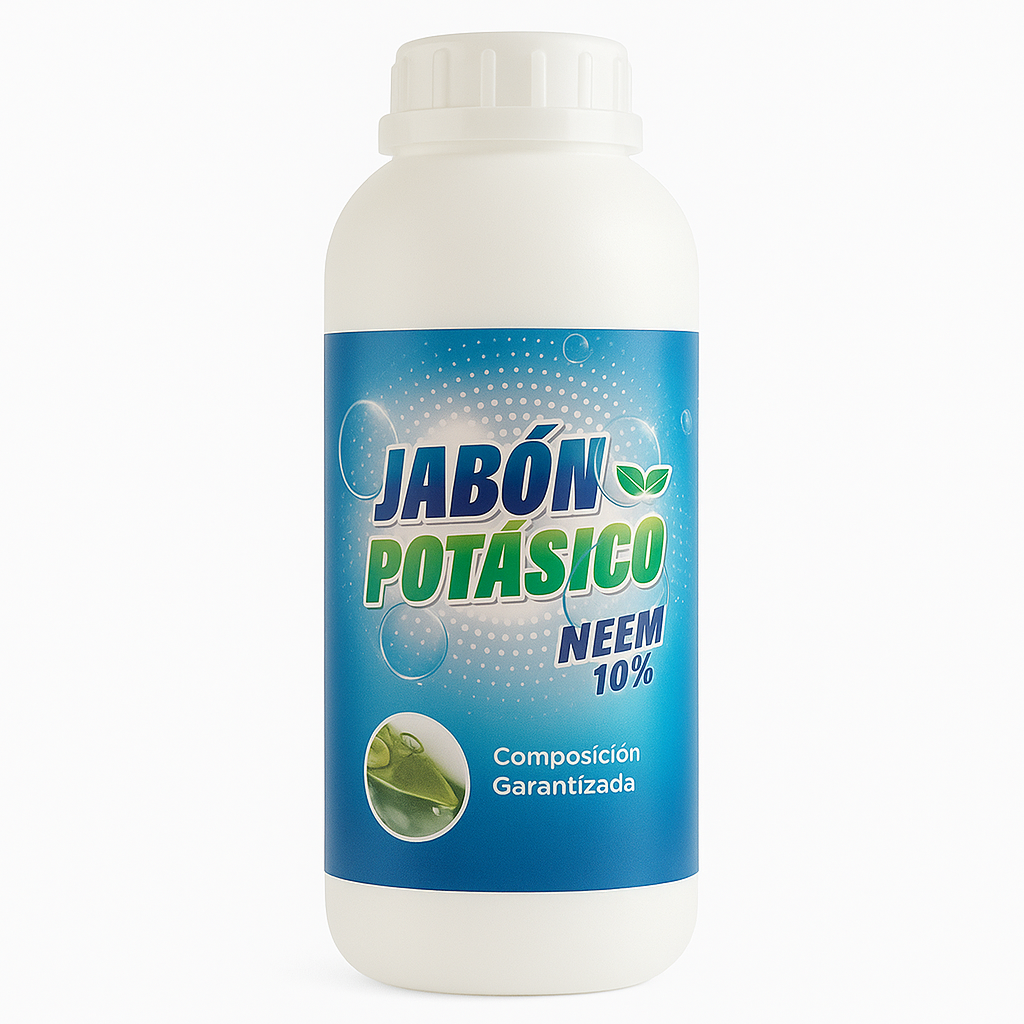 Jabón Potásico con Extracto de Neem Control Biológico en Colombia ...